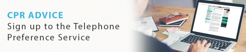 Sign up to the Telephone Preference Service.